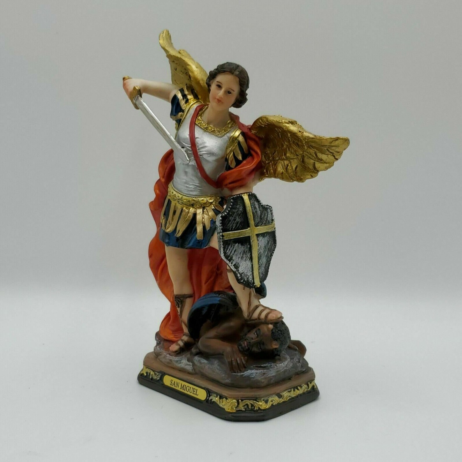 San Miguel Arcangel Statue 25365 Saint Michael Archangel - Etsy