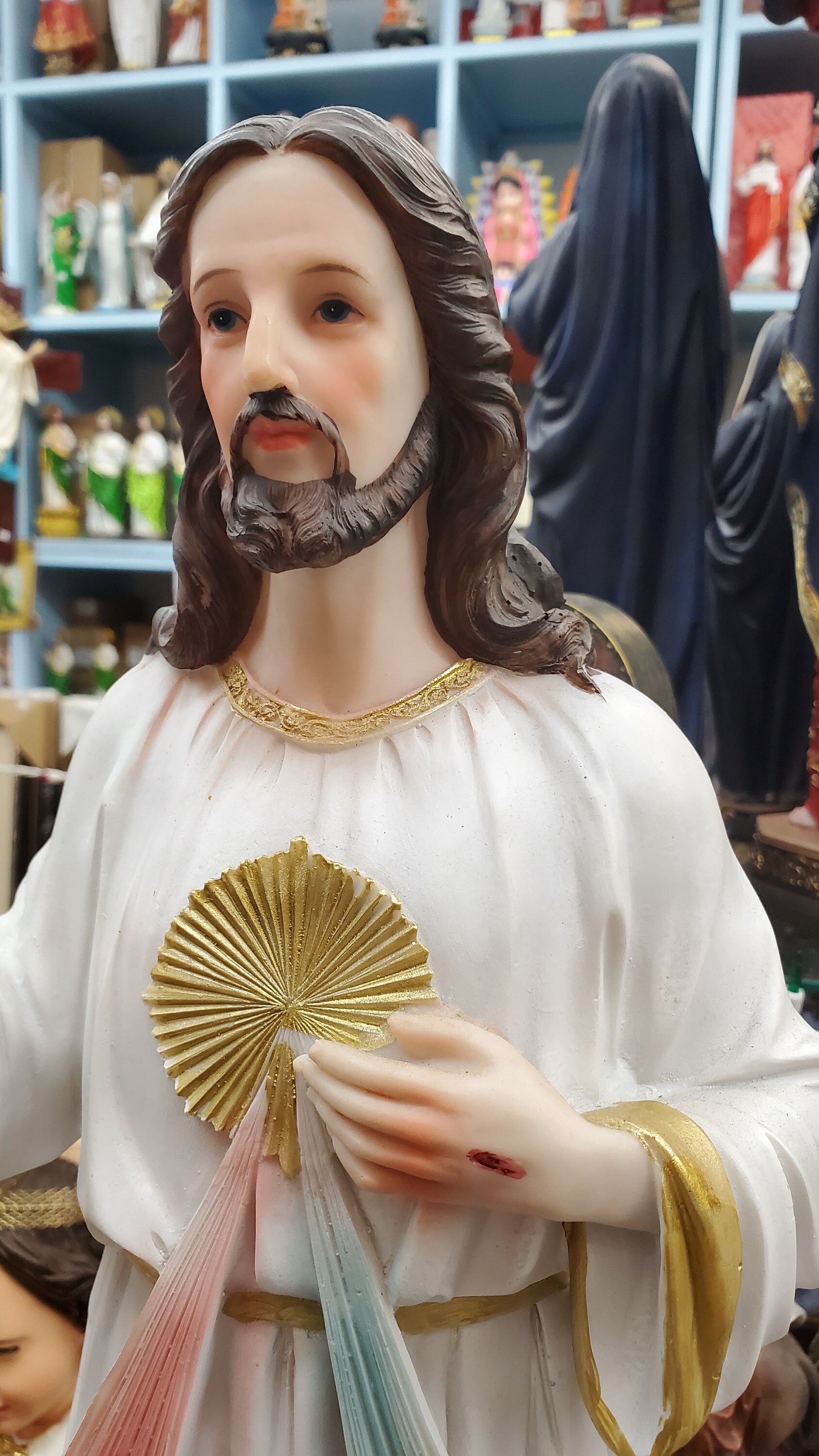 24 Inch Statue of Divine Mercy Patron Saint Divina Misericordia ...