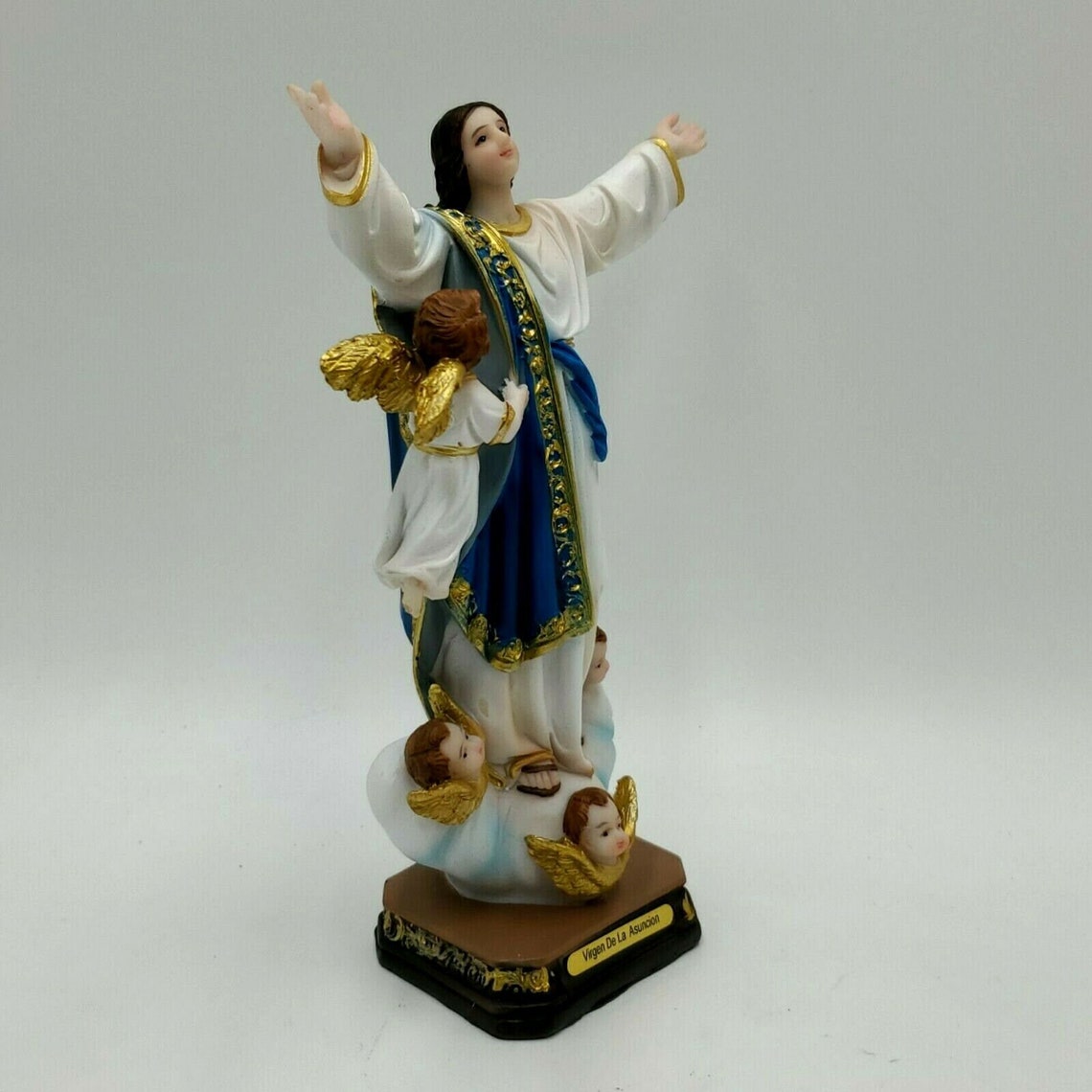 Virgen De La Asuncion 8 Inch Statue No.25412-8 - Etsy