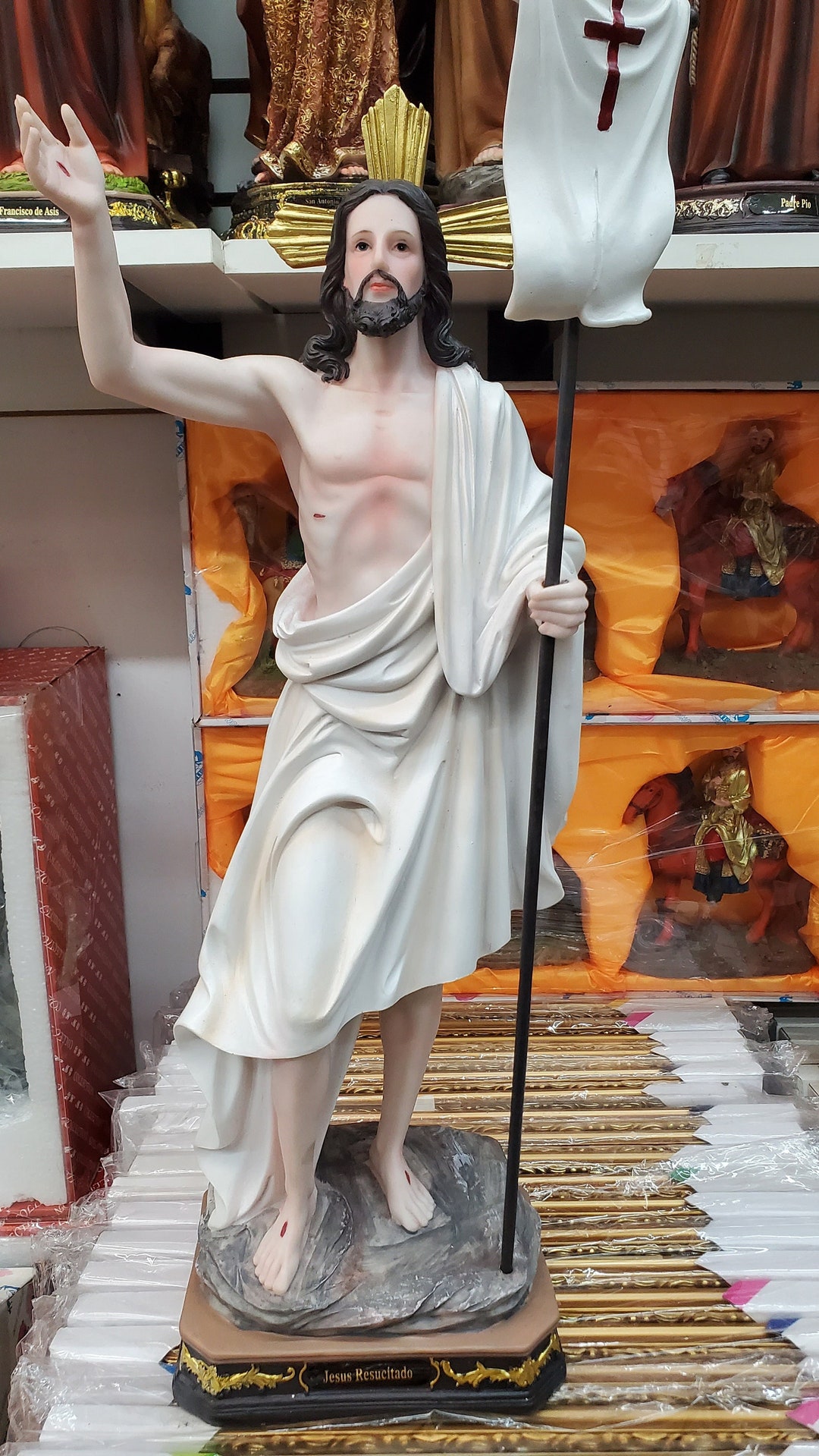 24 Inch Statue JESUS RESUCITADO Jesus CATHOLIC Jesus Resurrected - Etsy