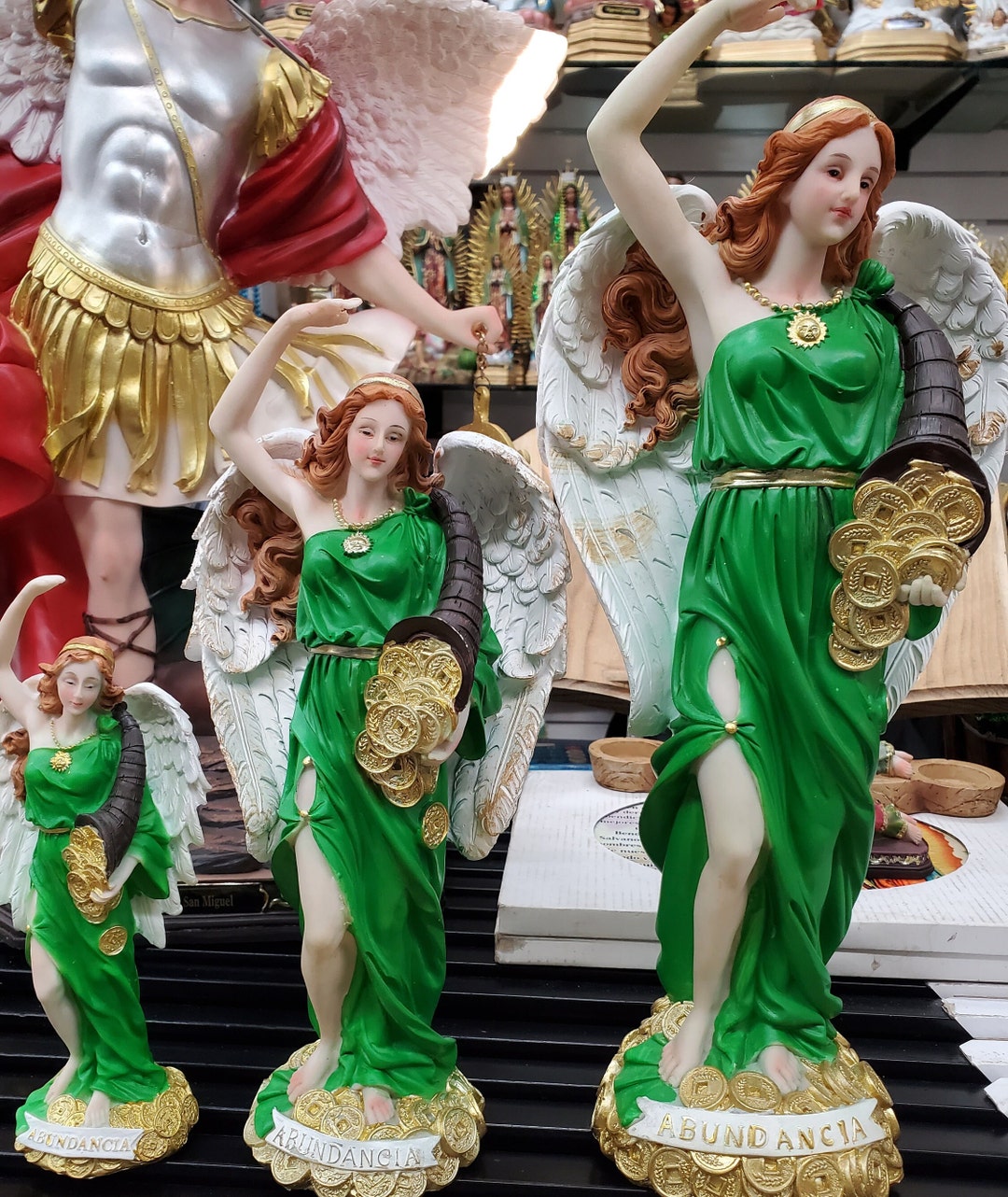 Angel of Abundance Money Angel De La Abundancia Religion Collectible ...