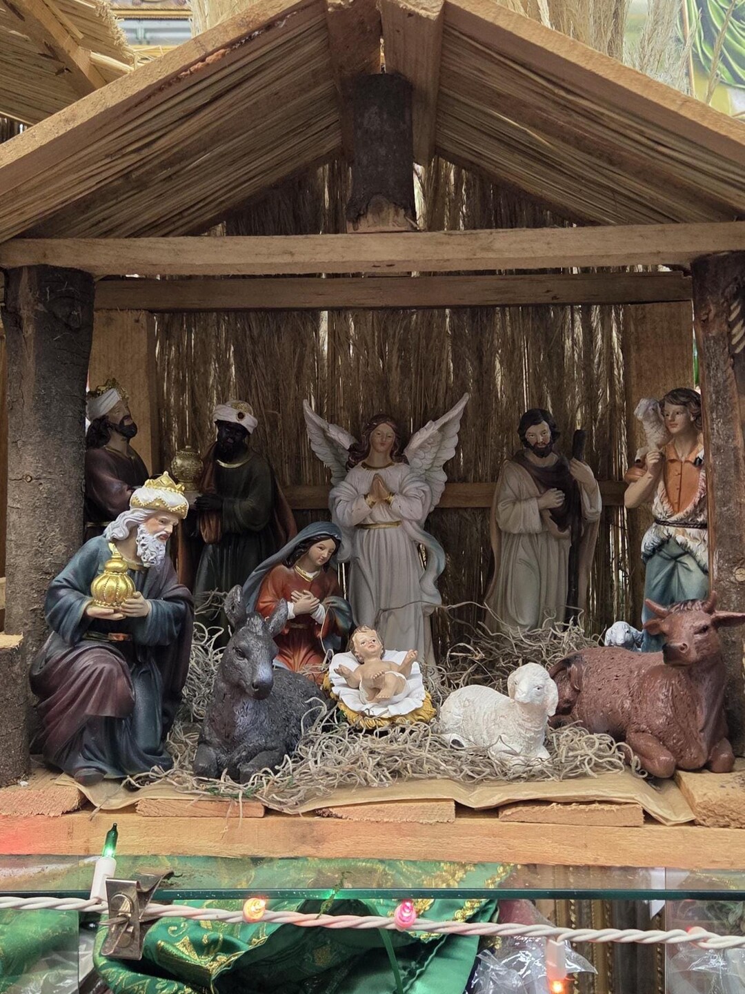 8 Inch Nativity Set Christmas Nativity Scene 12 Piece SET Nacimiento ...