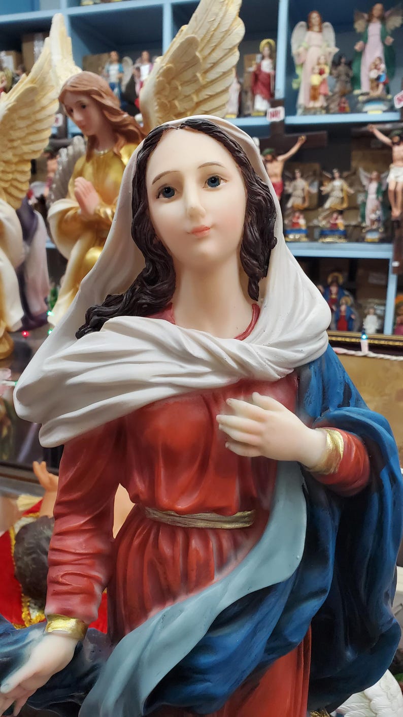 22 Inch Inmaculada Concepcion De Maria Statue Immaculate Conception of ...