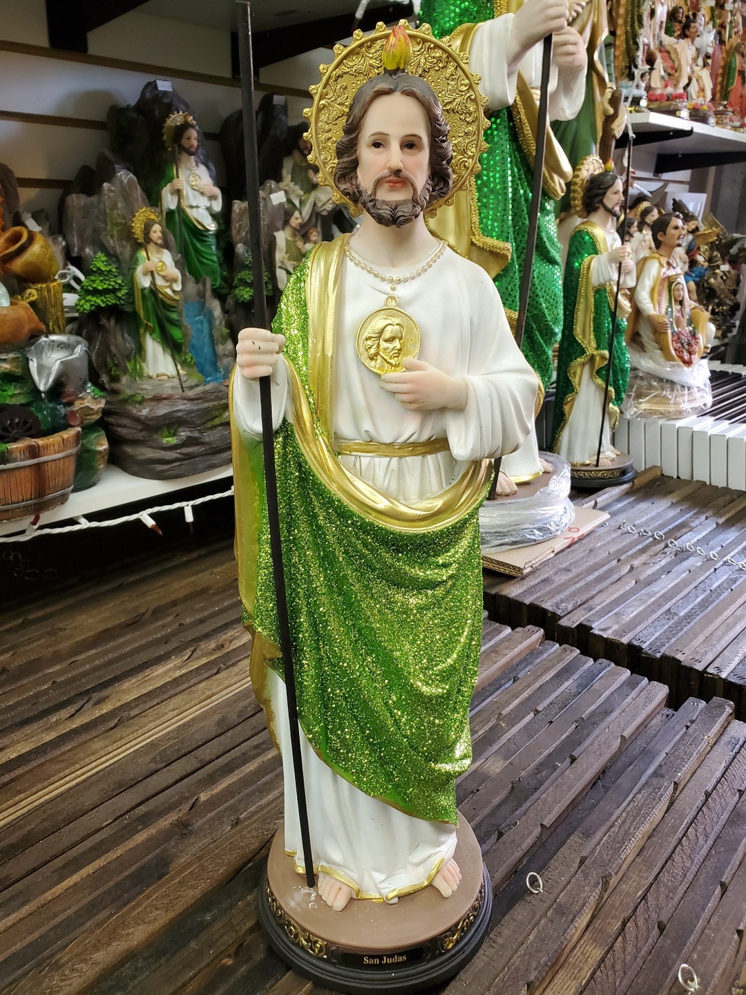 24 Inch Saint Jude San Judas NEW St Jude Statue San Juditas Jesus ...