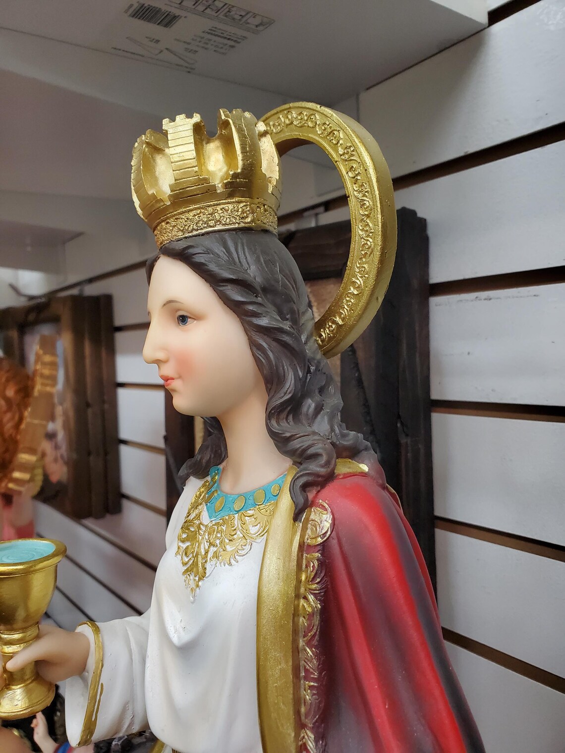 24 Inch Saint Barbara Statue Santa Barbara Santo - Etsy