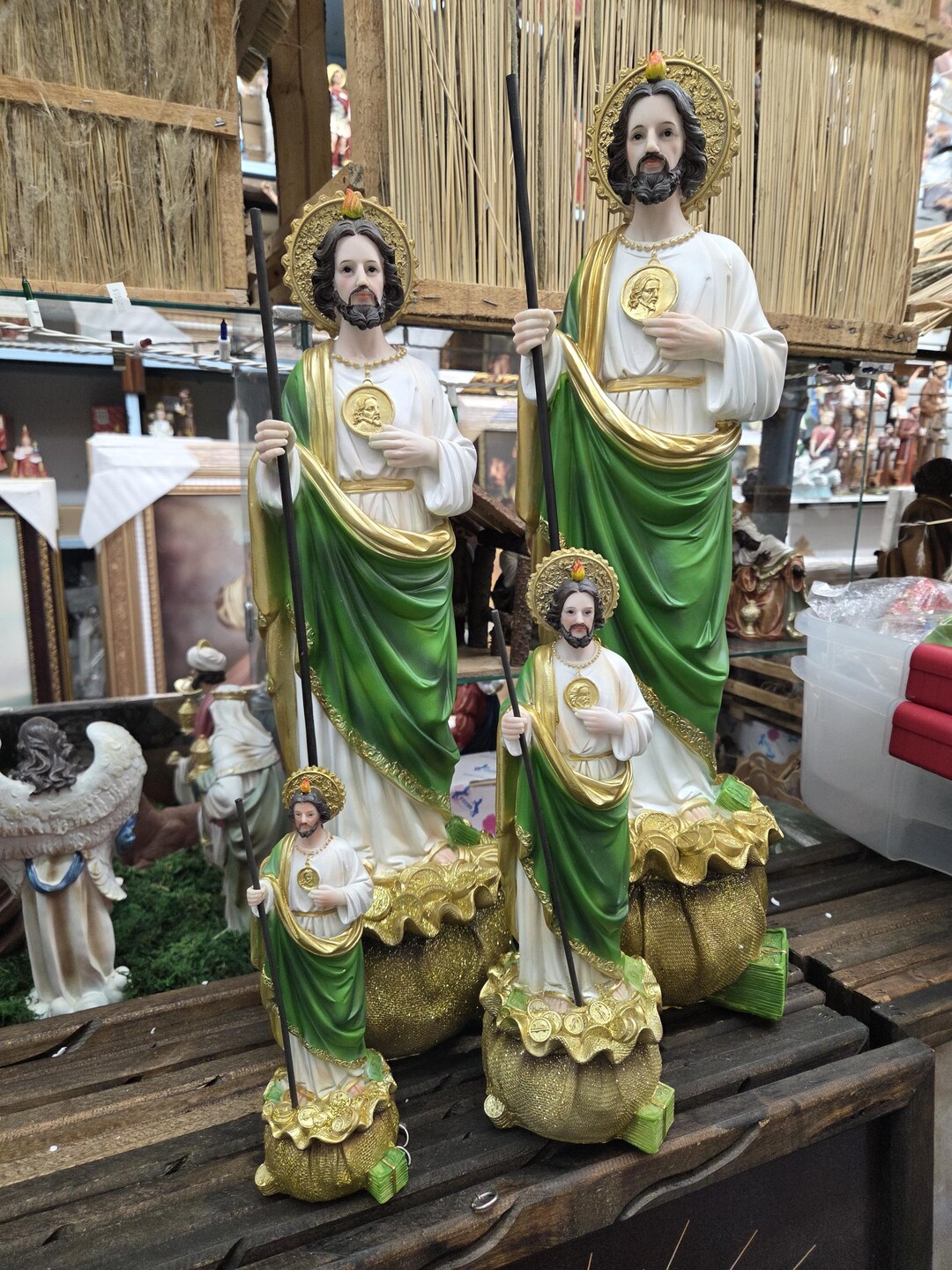 Saint Jude San Judas St.jude Statue San Juditas Jesus Religious ...