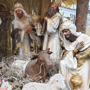 12 Inch Nativity Set Christmas Nativity Scene 12 Piece Nacimiento SET ...