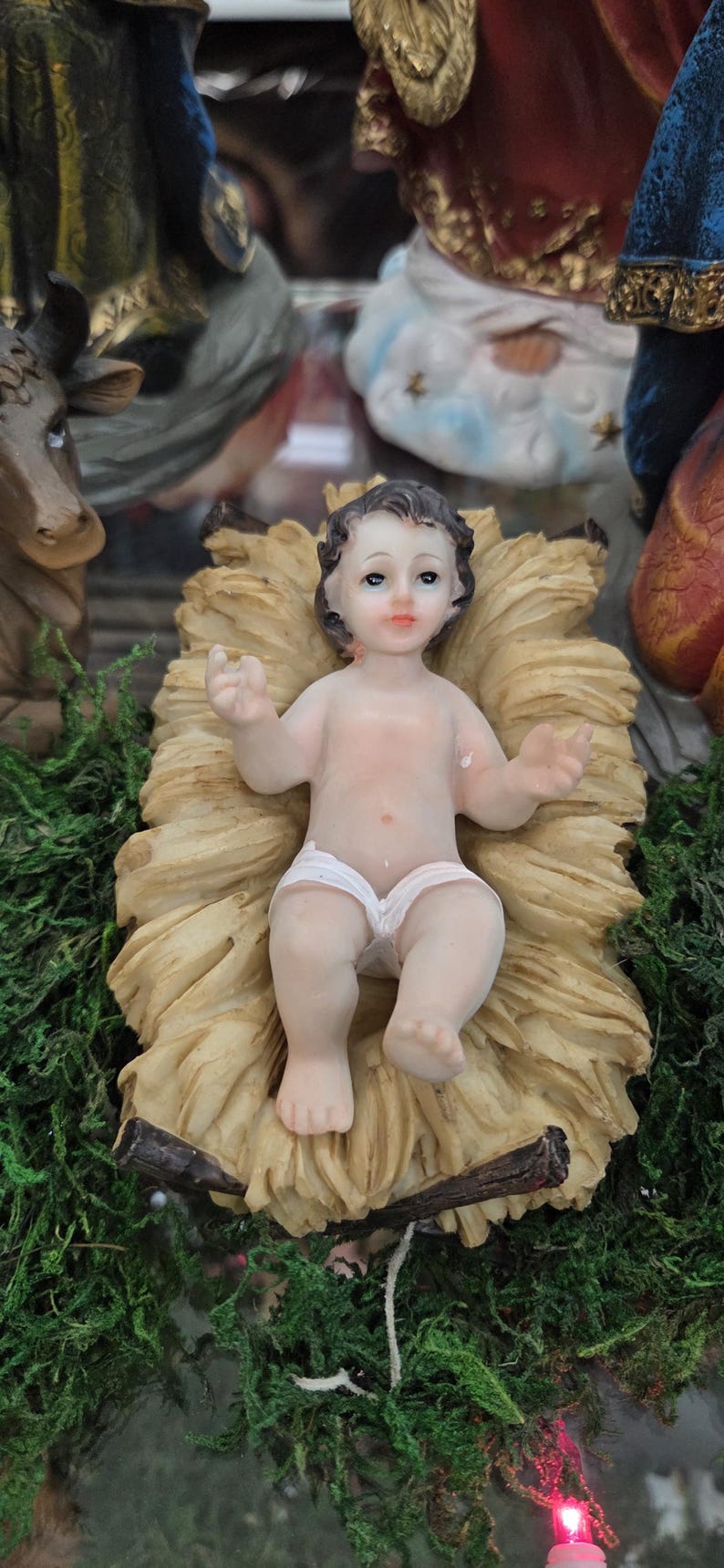 12 Inch Nativity Set Christmas Nativity Scene 12 Piece Nacimiento SET ...