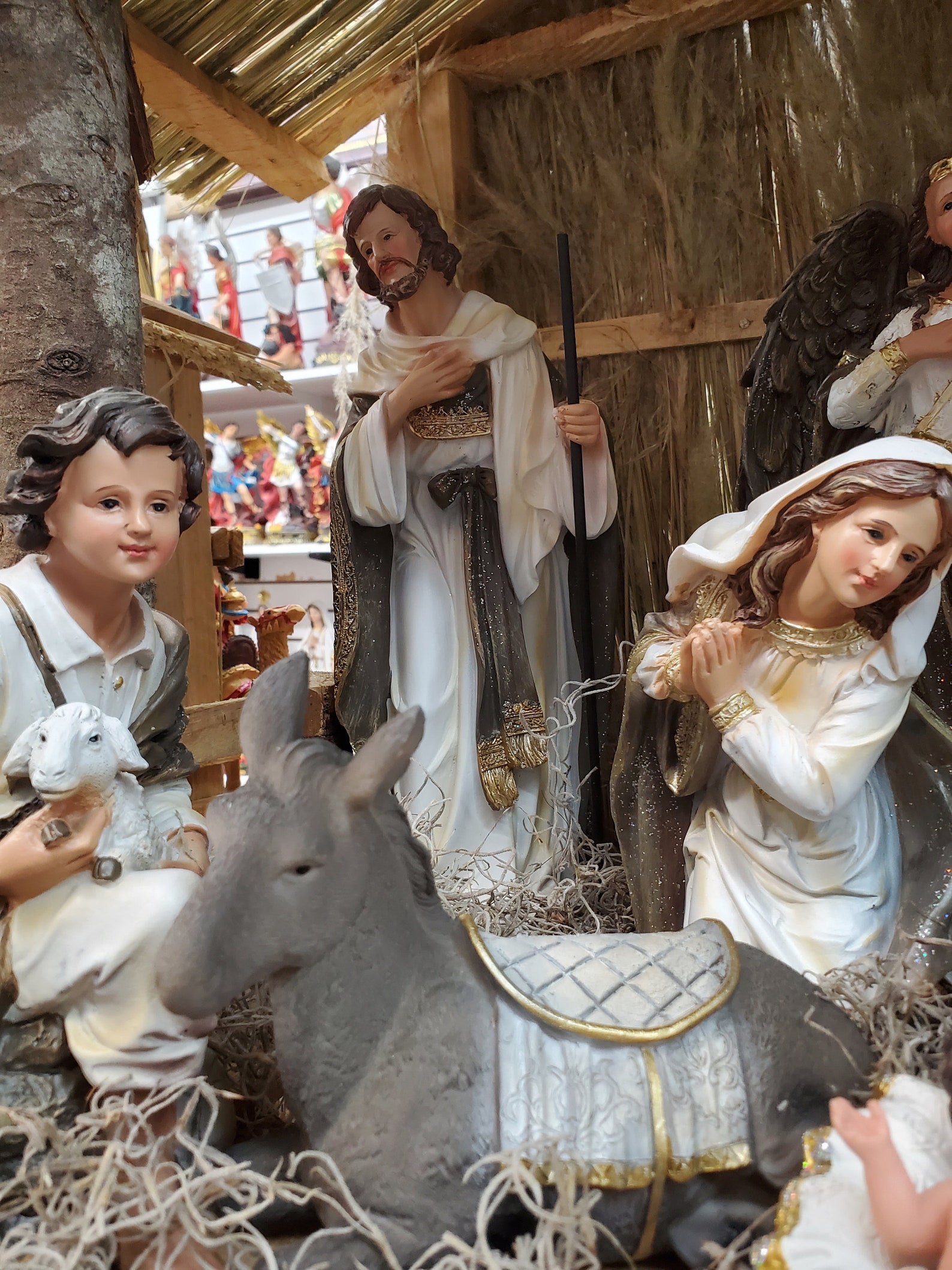 12 Inch Nativity Set Christmas Nativity Scene 12 Piece Nacimiento SET ...
