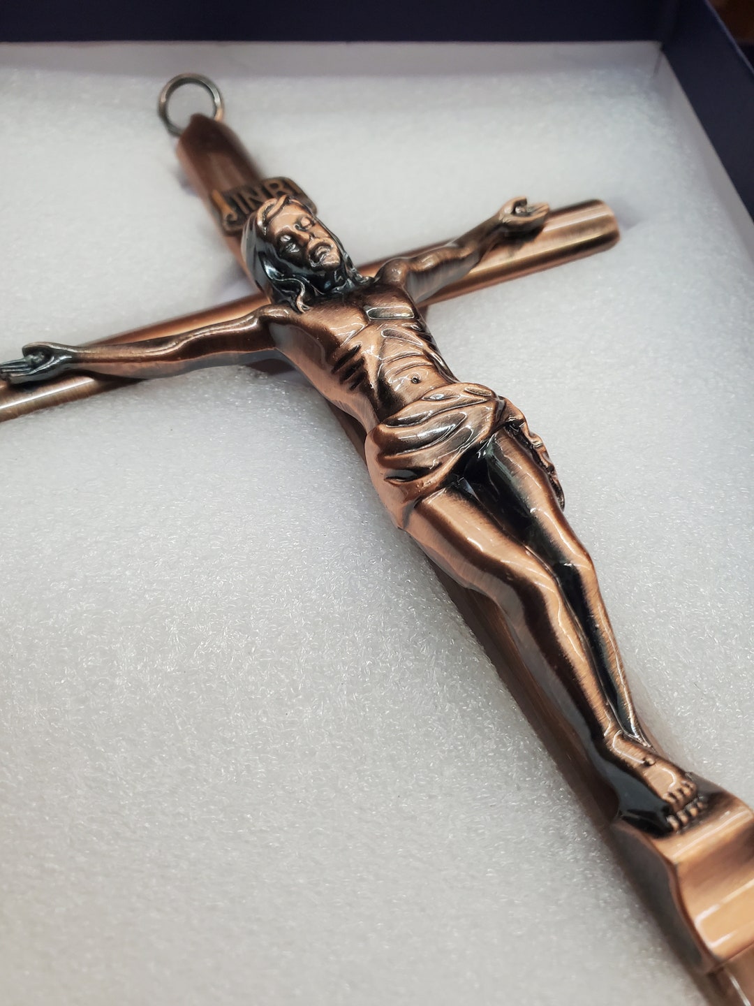 Jesus on the Cross Crucifix 9cross Holy Jesus Christ Religious METAL ...
