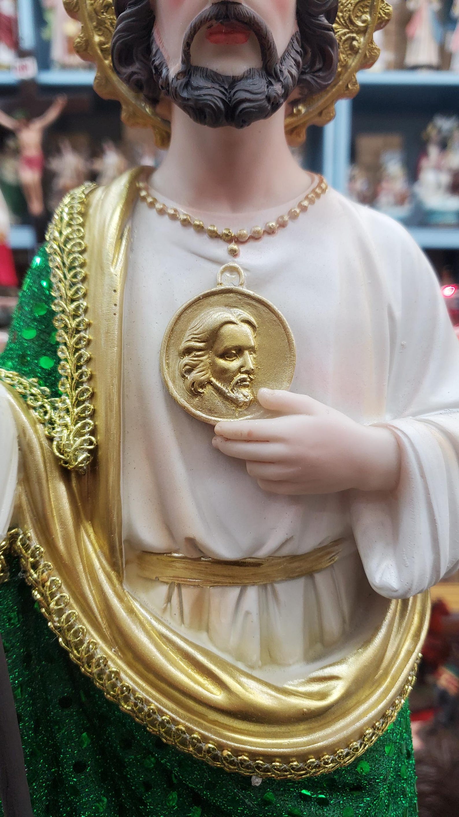 20 Inch Saint Jude San Judas / St Jude Statue San Juditas Jesus CLOTH ...