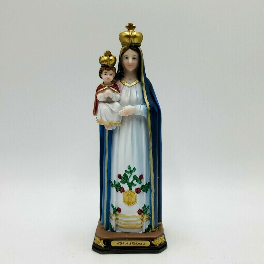 Virgen De La Candelaria Statue Our Lady of Candelaria Catholic 12 Inch ...