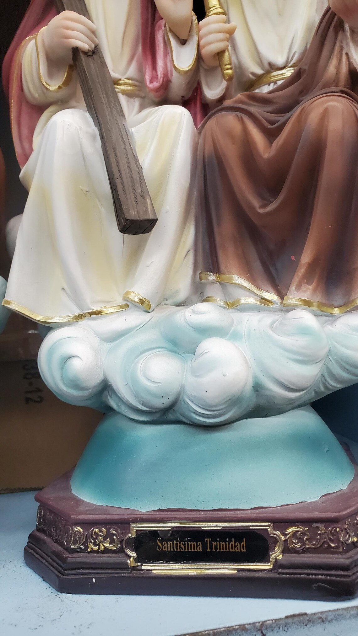 SANTISIMA TRINIDAD Statue Holy Trinity Statue Catholic Jesus Holy ...