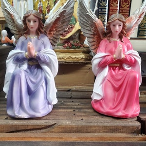 Angel Custodio Statue High Quality Guardian ANGEL SET OF 2 Catholic ...