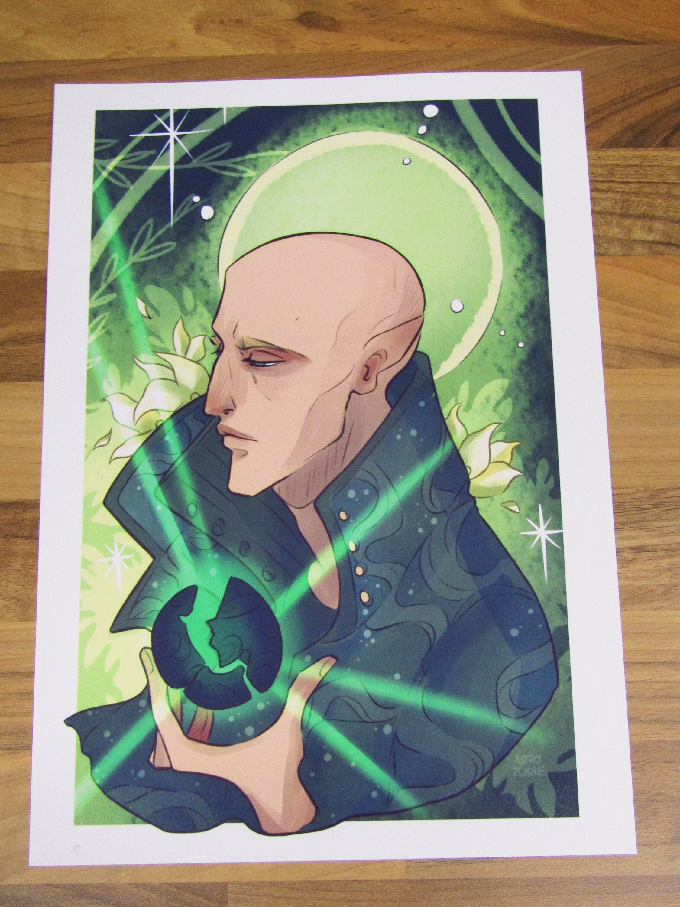 The Dread Wolf - SOLAS High Fantasy Art Print - High Detail - Etsy