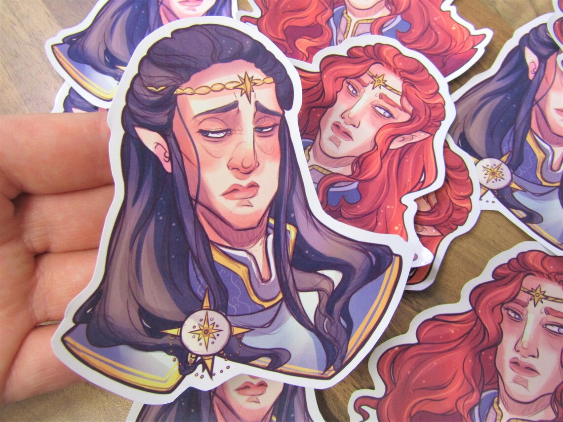 MAEDHROS AND MAGLOR Silmarillion Stickers Tolkien Legendarium, Lotr ...