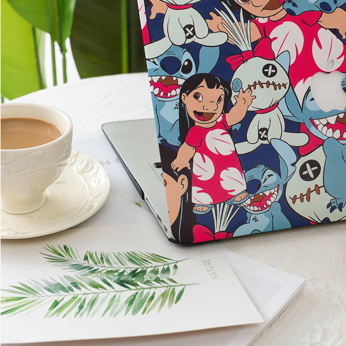 Cute Stitch Cartoon Hard Protective Macbook Laptop Skins sold by Brian ...