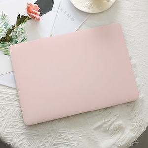 Blush Pink Solid Color MacBook Case for Mac Air 15/13 Pro 16/14/13 2024 ...