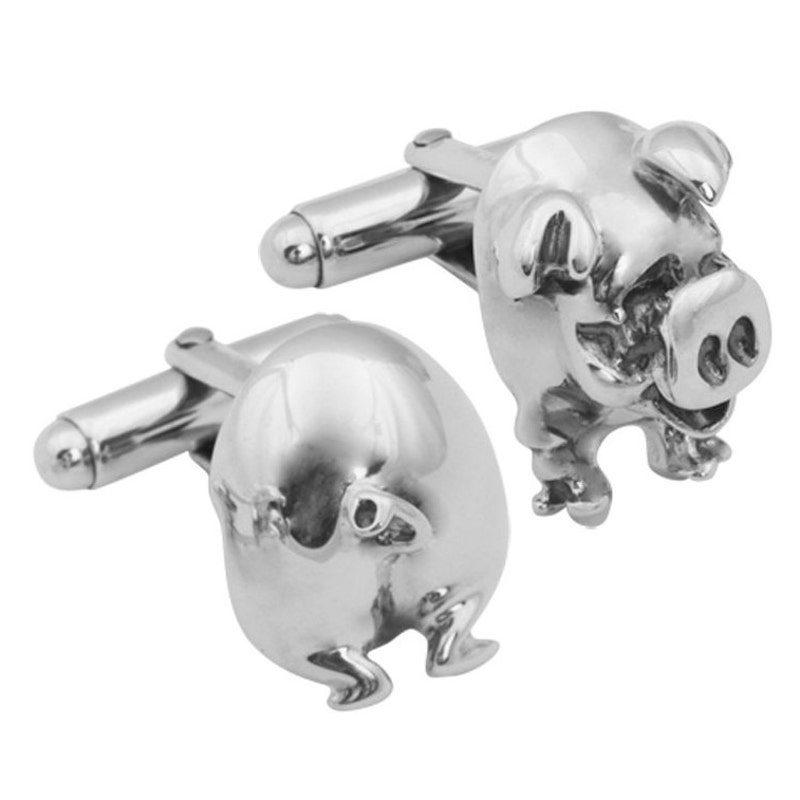Pig Cufflinks - Etsy Canada