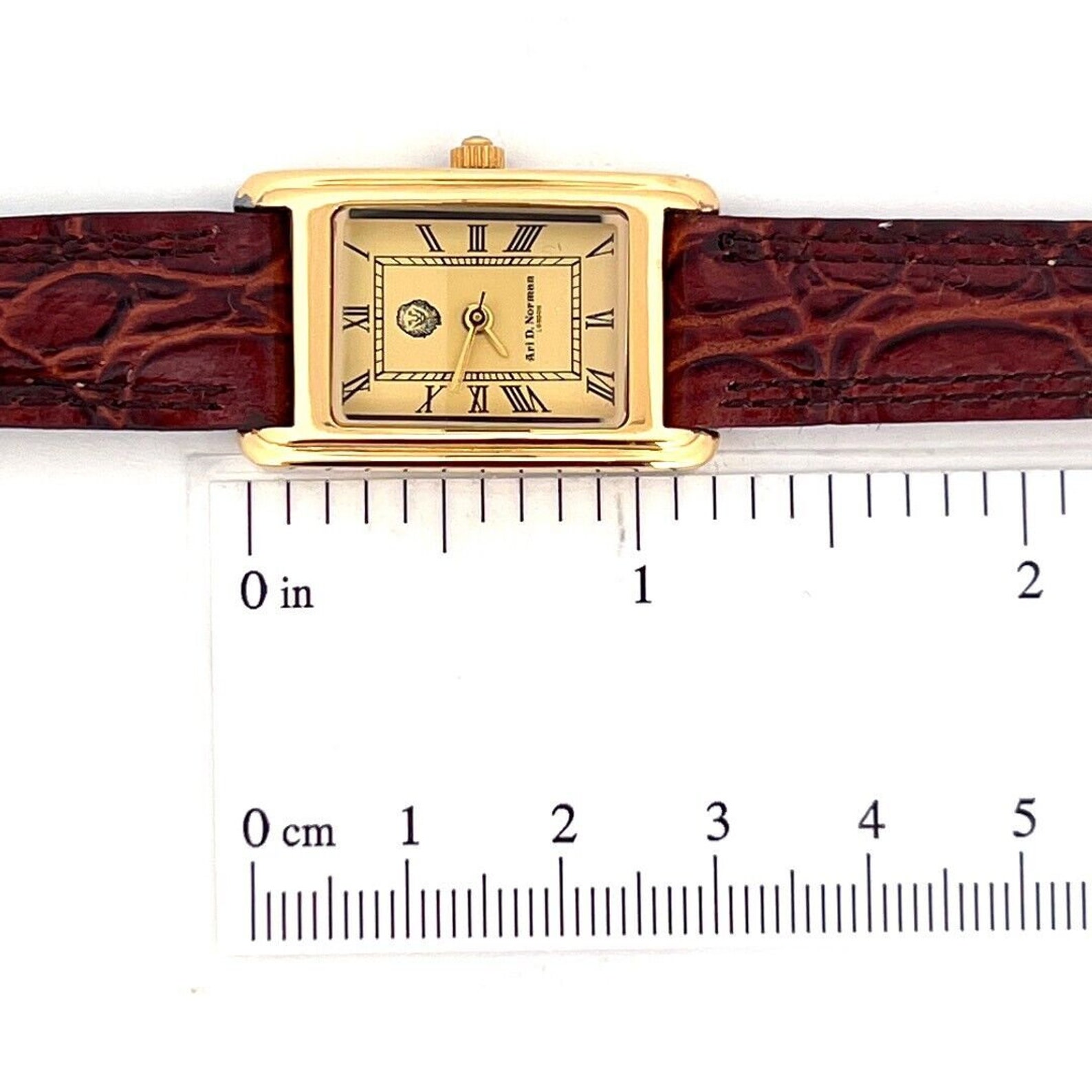 Gold Plated Watch (vermeil) 925 Sterling Silver English Hallmarks With ...