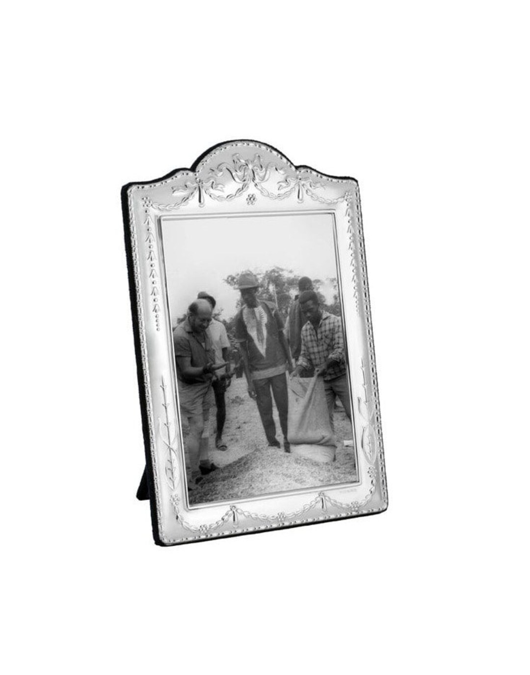 Classic Photo Frame Victorian Style 925 Sterling Silver English ...