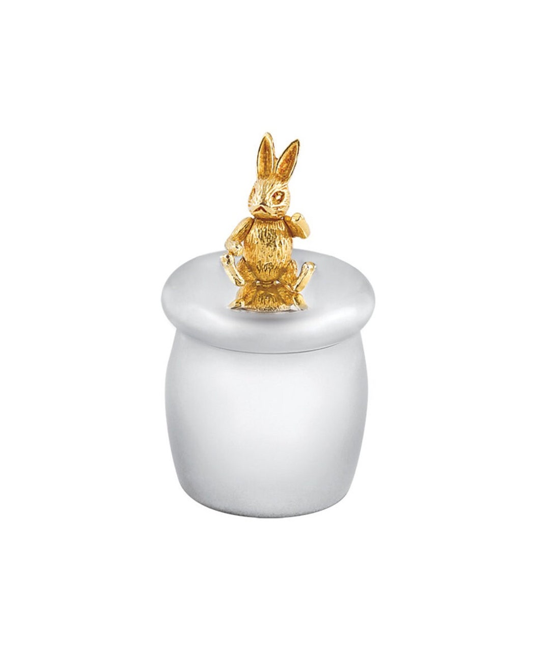 Rabbit Tooth Fairy Box Victorian Style 925 Sterling Silver English ...