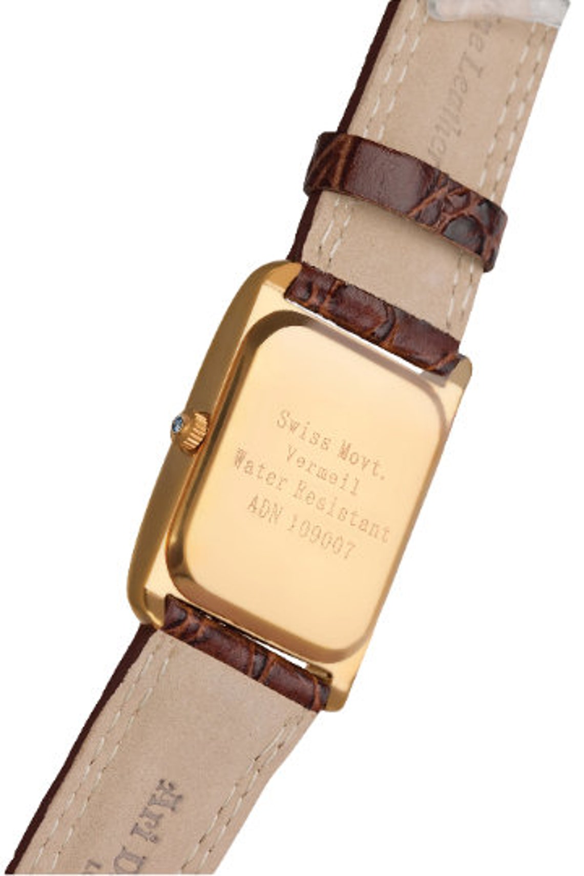 Gold Plated Watch (vermeil) 925 Sterling Silver English Hallmarks With ...