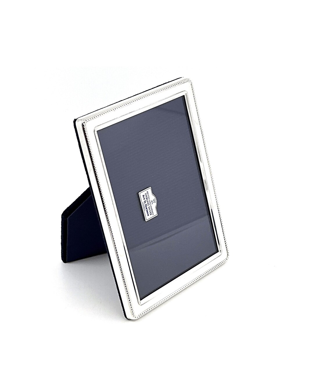 Beaded Photo Frame 925 Sterling Silver English Hallmarks With - Etsy