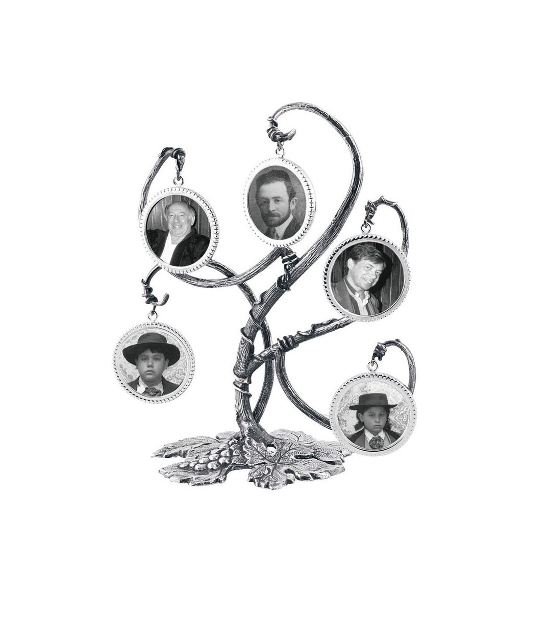 Family Tree Miniature Photo Frame Holder Victorian Style 925 Sterling ...