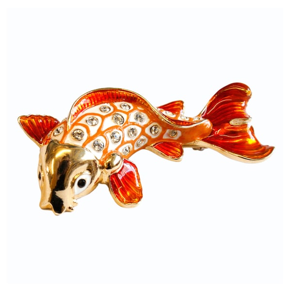 Koi Fish Brooch - Etsy