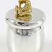 Sterling Silver Teddy Bear Tooth Fairy Box, Gold Plated Accent - Etsy