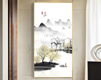 Shanshui Wall Art - Etsy