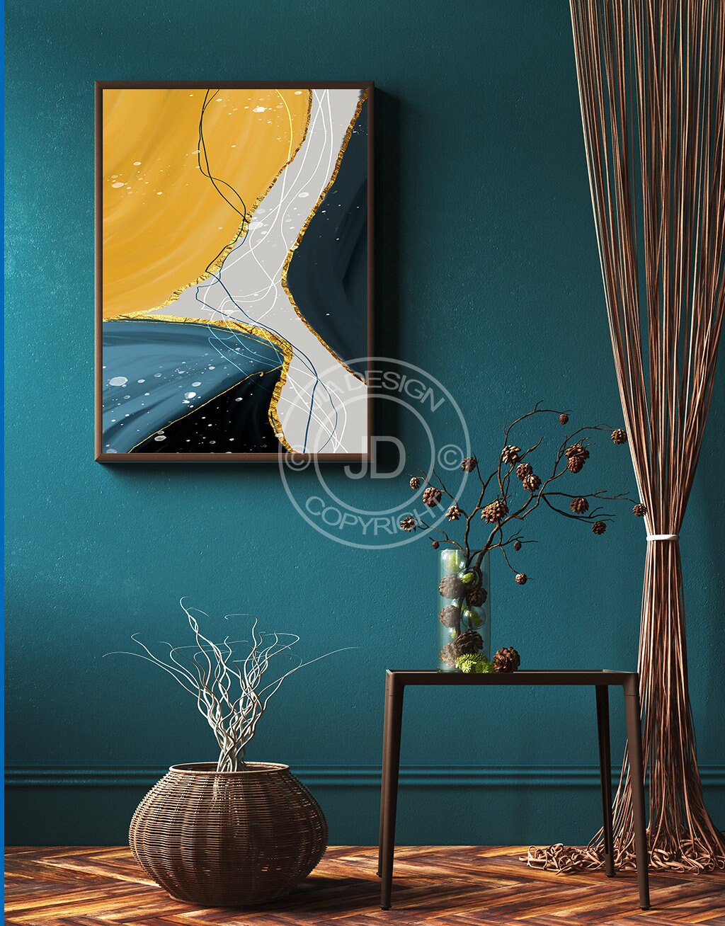 Abstract Wall Art Printable for Print Shop Multi-color - Etsy