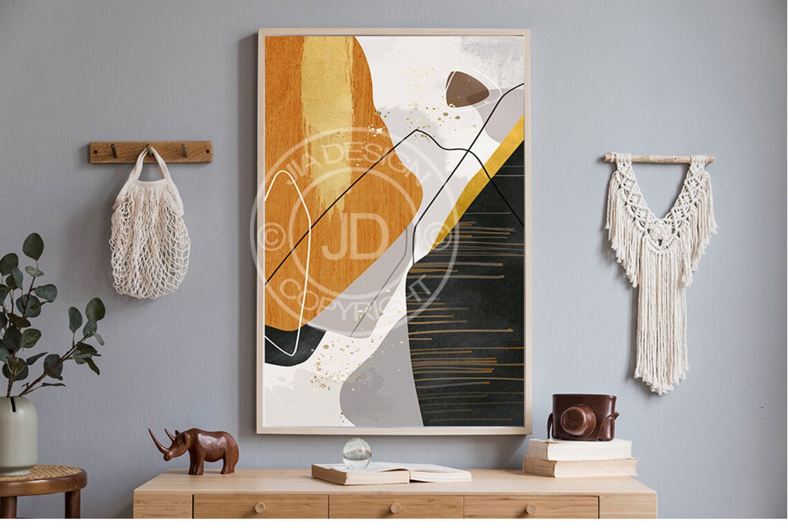 Retro Style Oil Drawing Illustration Texture Backdrop | Etsy