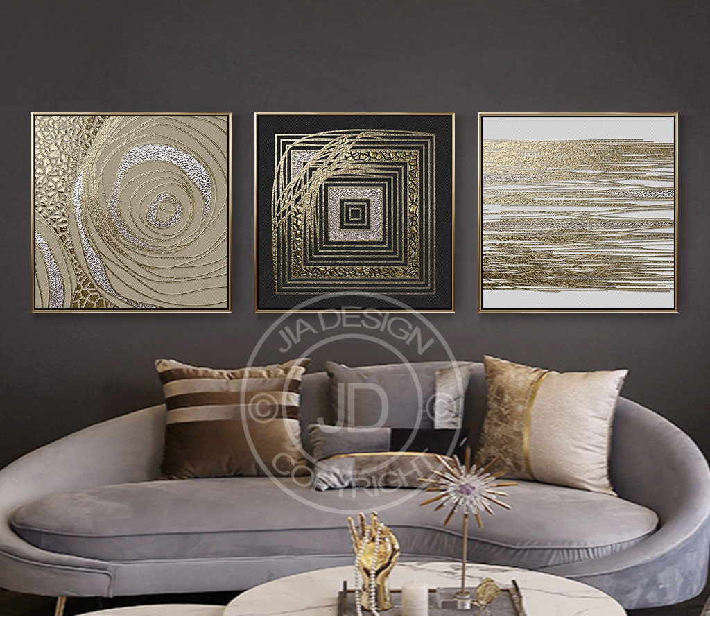 Luxury Gold Silver Series 3 Sets Vintage Chassical Gold - Etsy UK