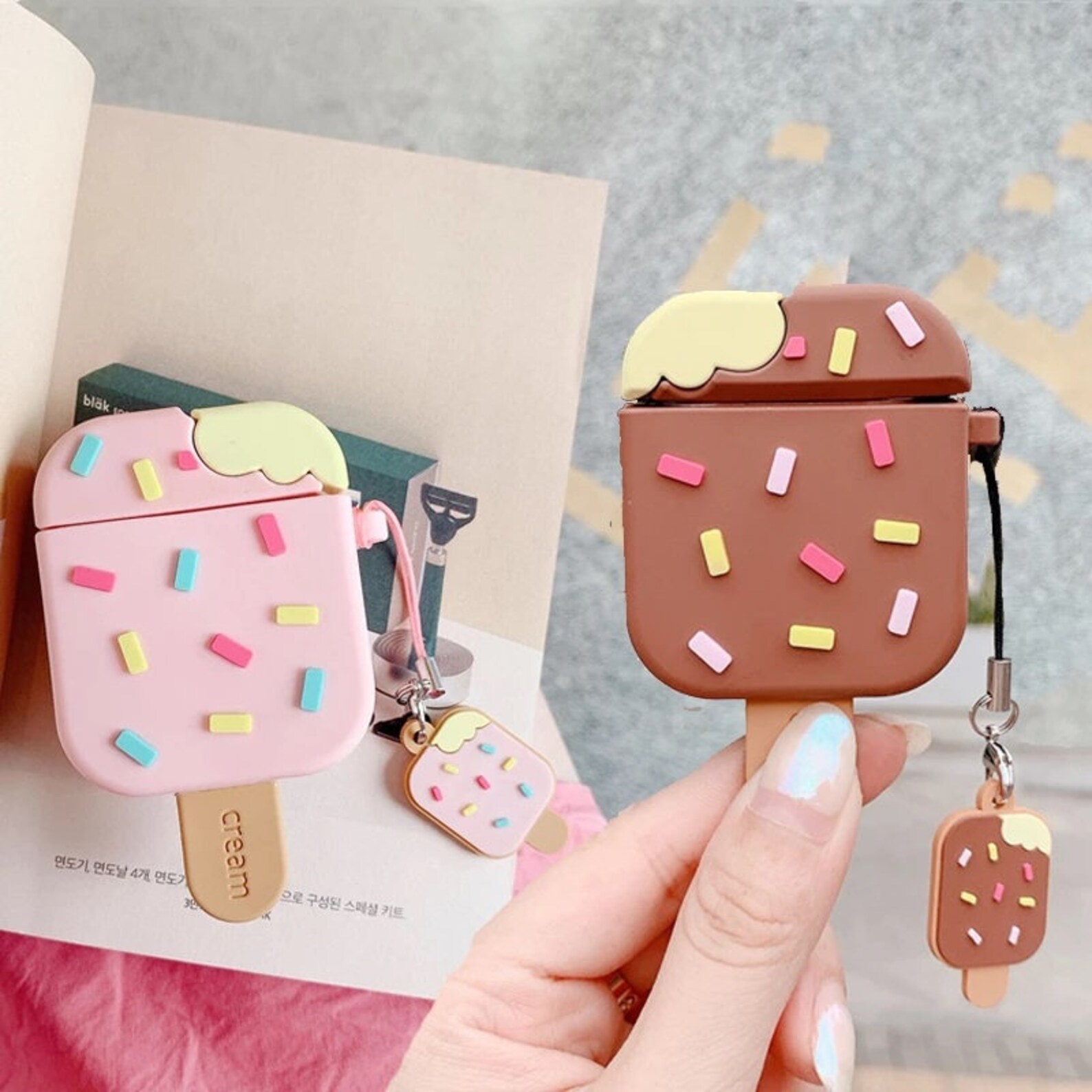 Ice Cream Airpods 1/2 Airpods Case Cover Pro Case Airpods 3 - Etsy
