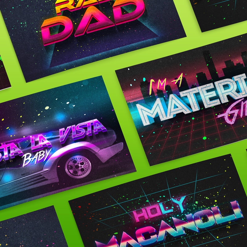 Retro Postcard - Etsy