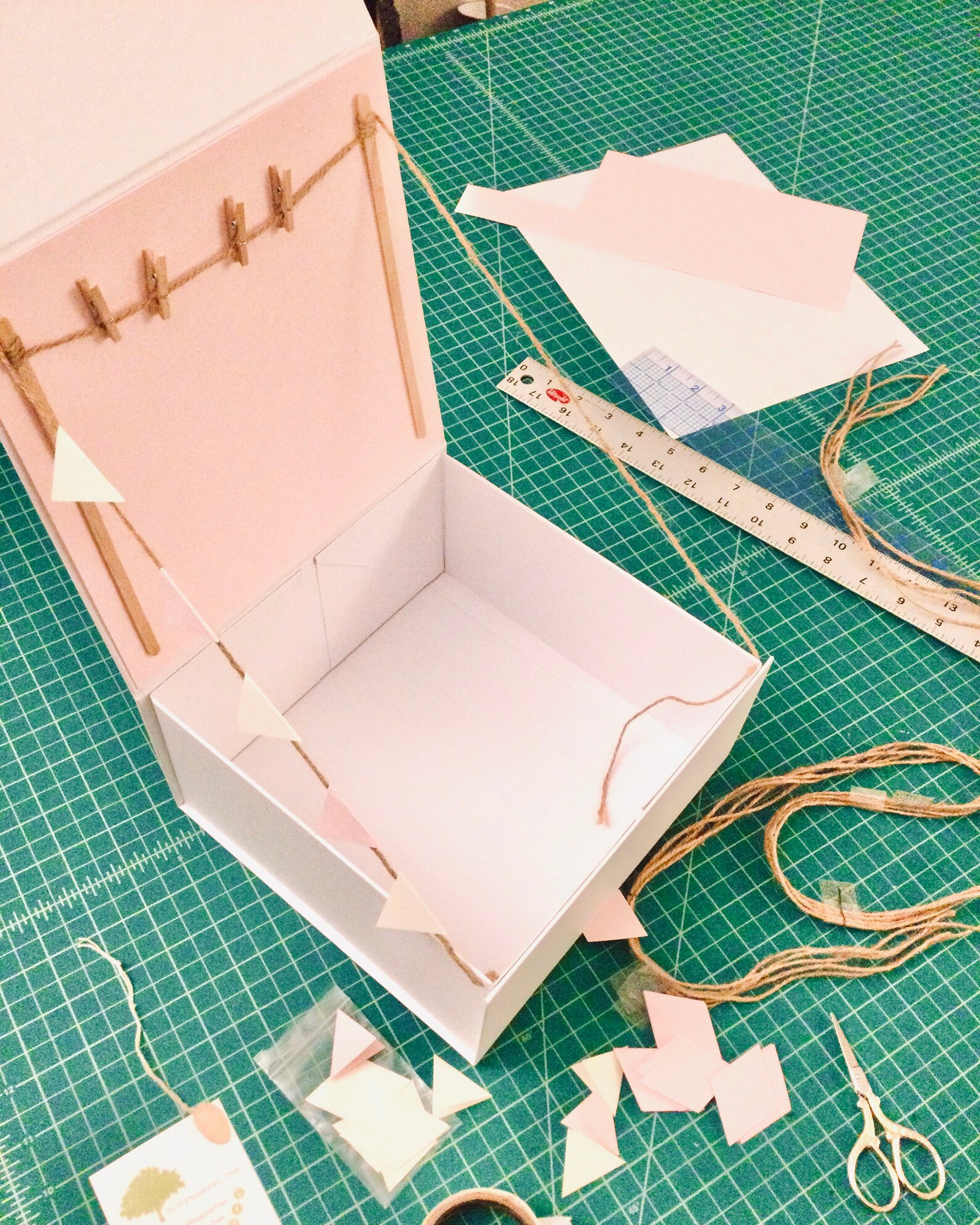  DIY Pregnancy Announcement Box Gender Reveal Box DIY Baby Etsy