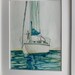Blue Wind - Coastal Ocean Scenery, Original Hand Painted Artwork Only 1 ...
