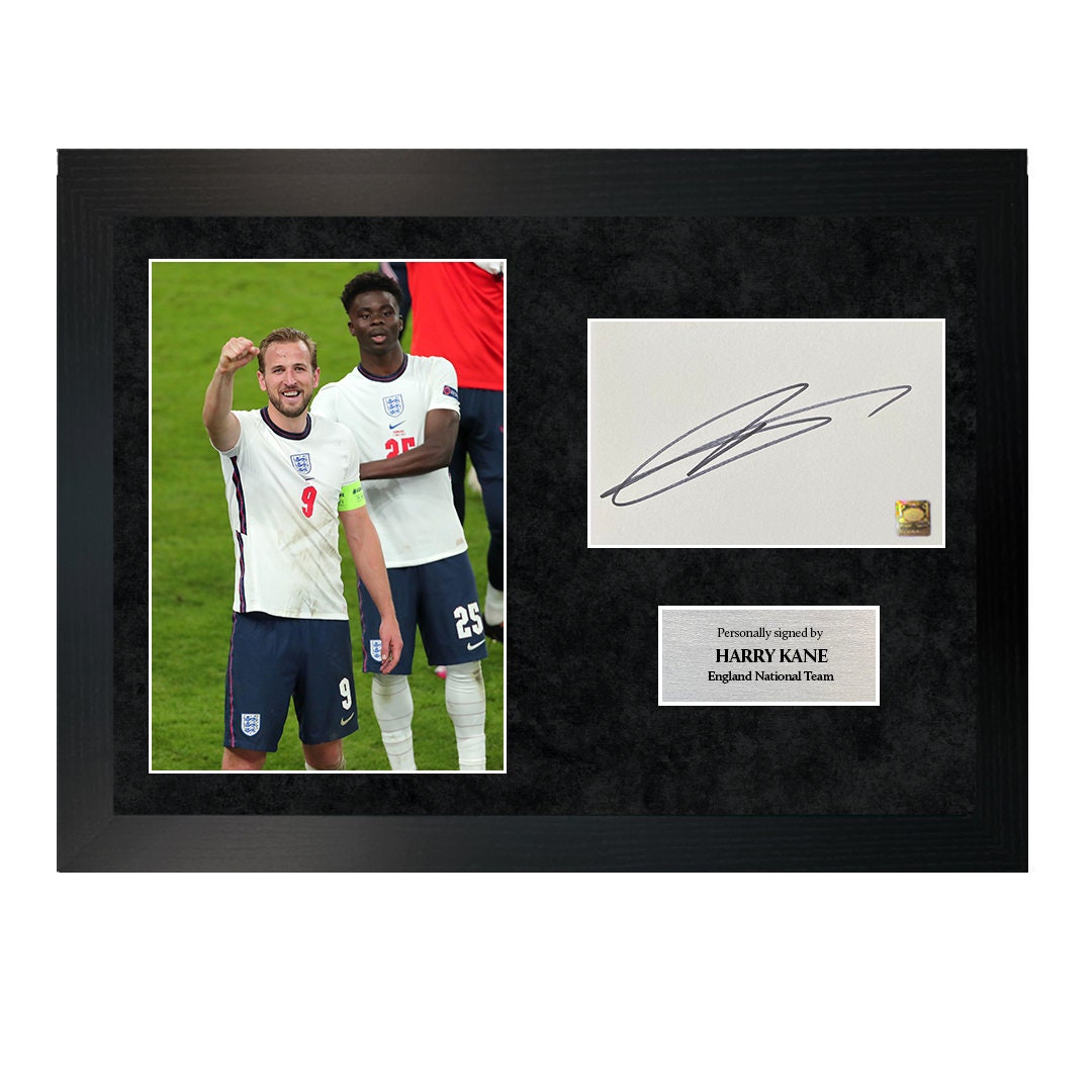 Harry Kane | A4 Hand-signed Photo Frame W/ COA - Etsy