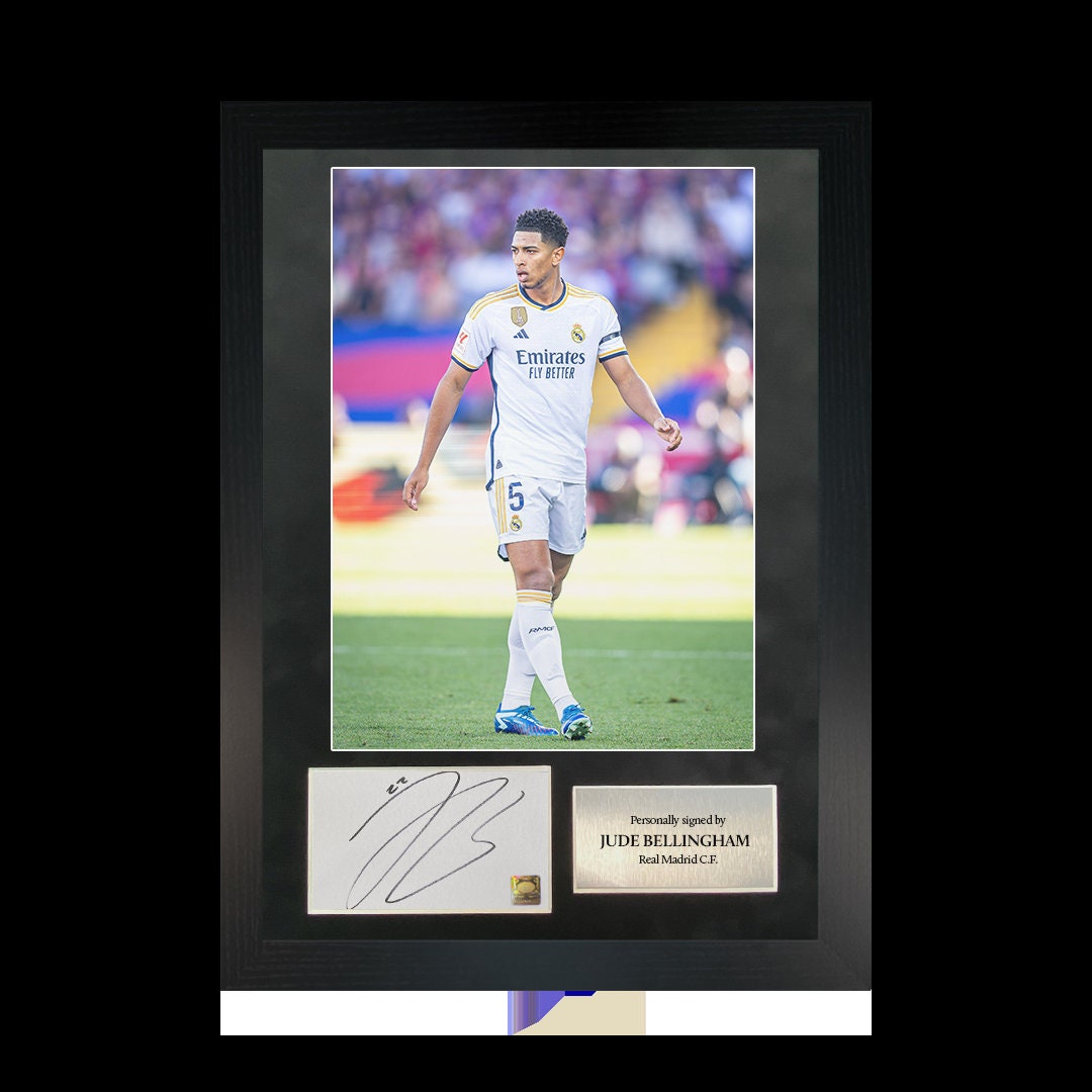 Jude Bellingham | A3 Hand-signed Photo Frame W/ COA - Etsy