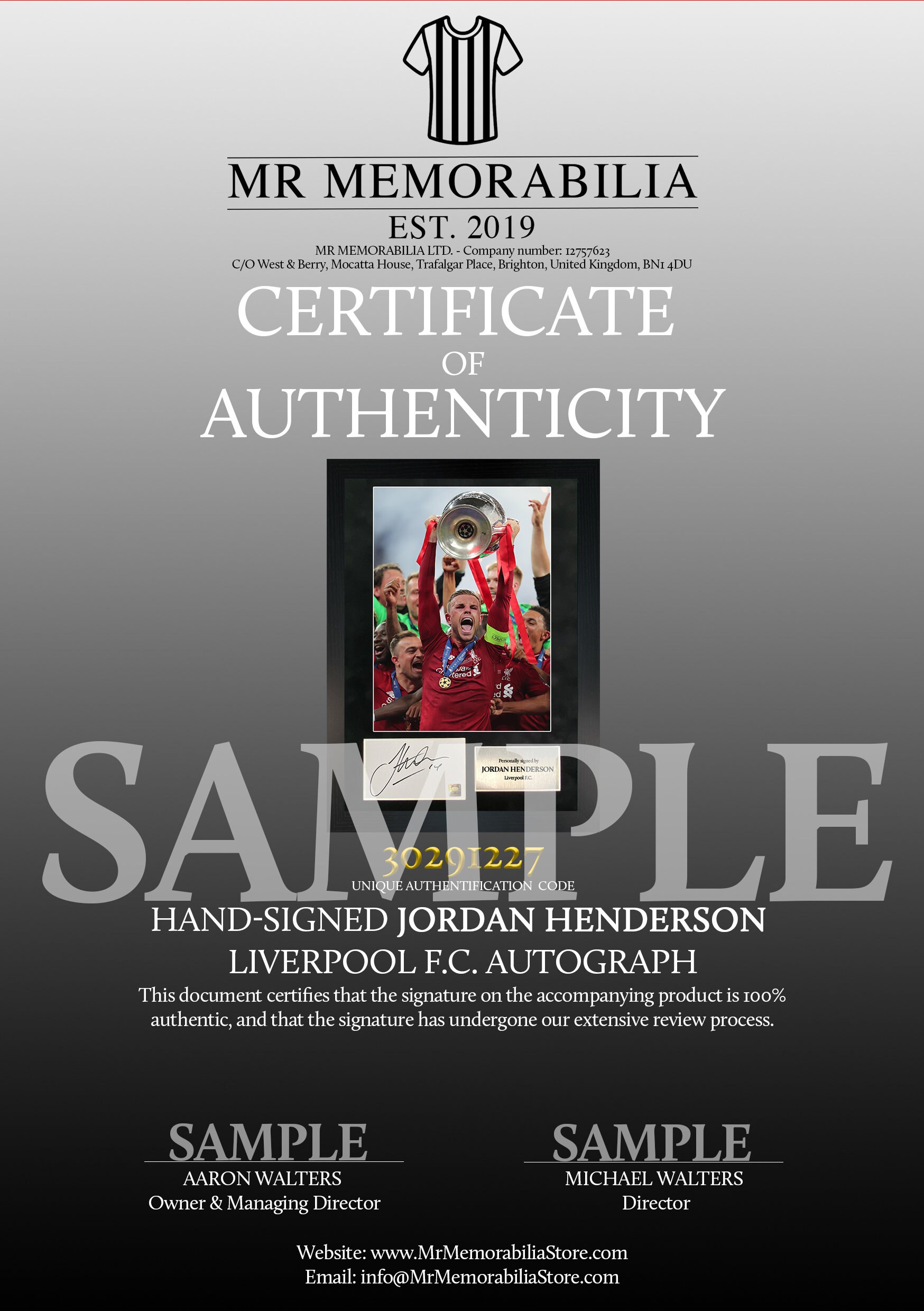 Steven Gerrard A4 Hand-signed Photo Frame W/ COA - Etsy