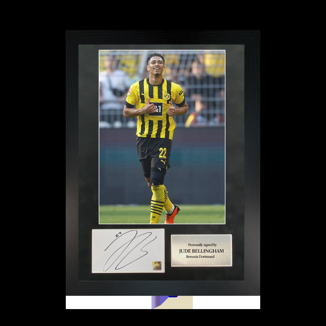 Jude Bellingham | A3 Hand-signed Photo Frame W/ COA - Etsy