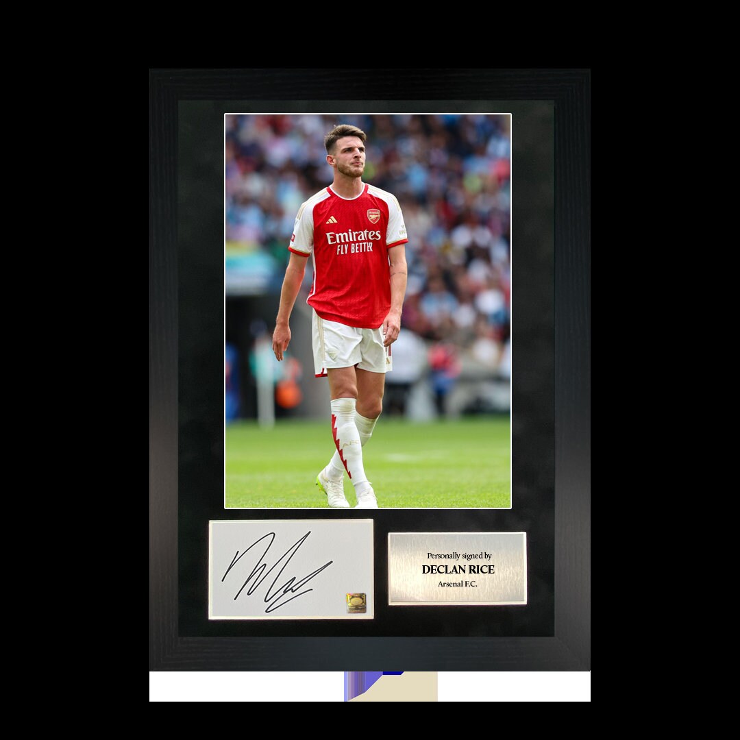 Declan Rice | A3 Hand-signed Photo Frame W/ COA - Etsy