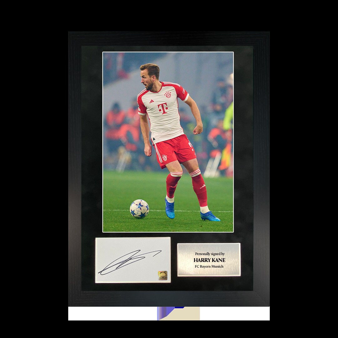Harry Kane A3 Hand-signed Photo Frame W/ COA - Etsy
