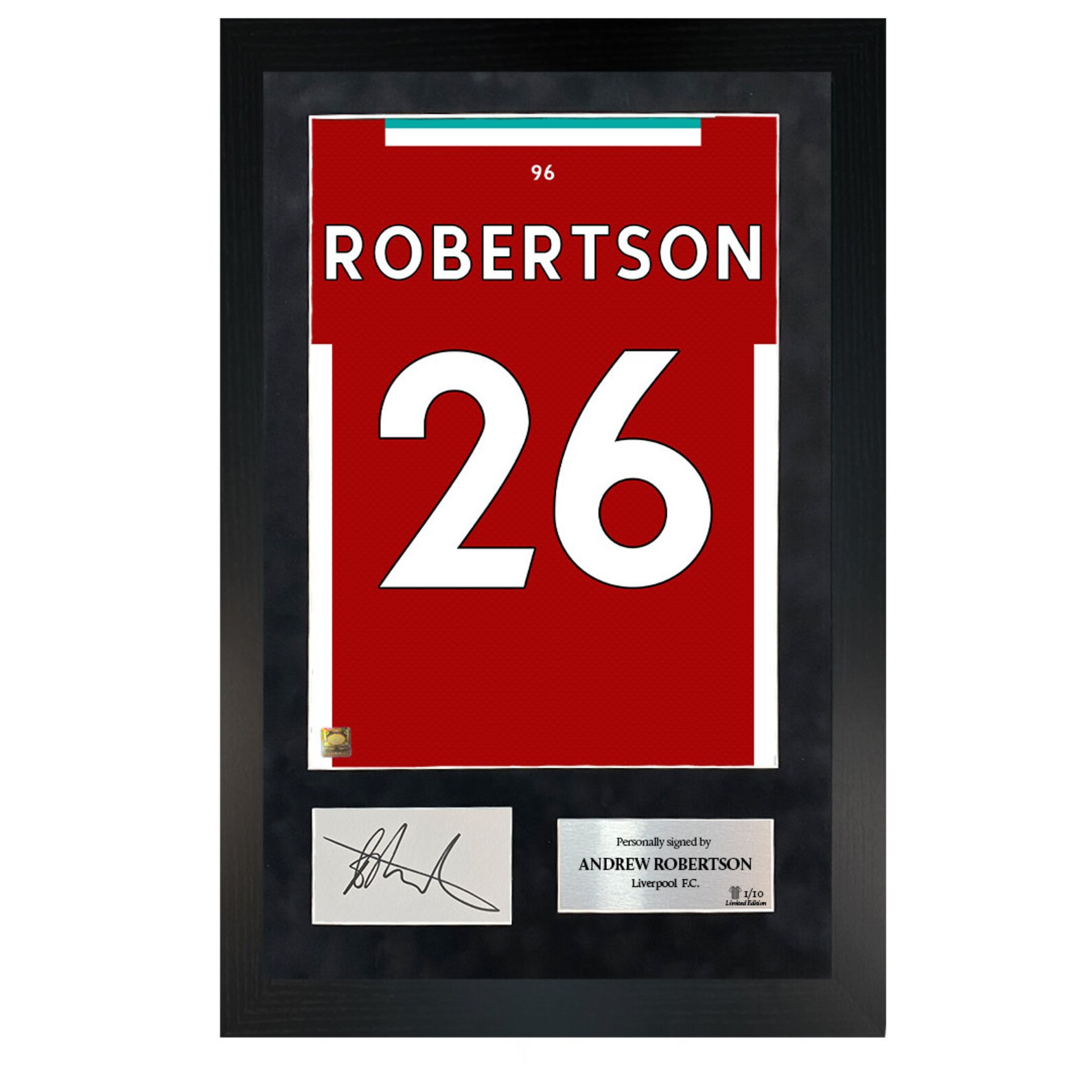 Andrew Robertson | Hand-signed Shirt Back Poster Frame W/ COA - Etsy