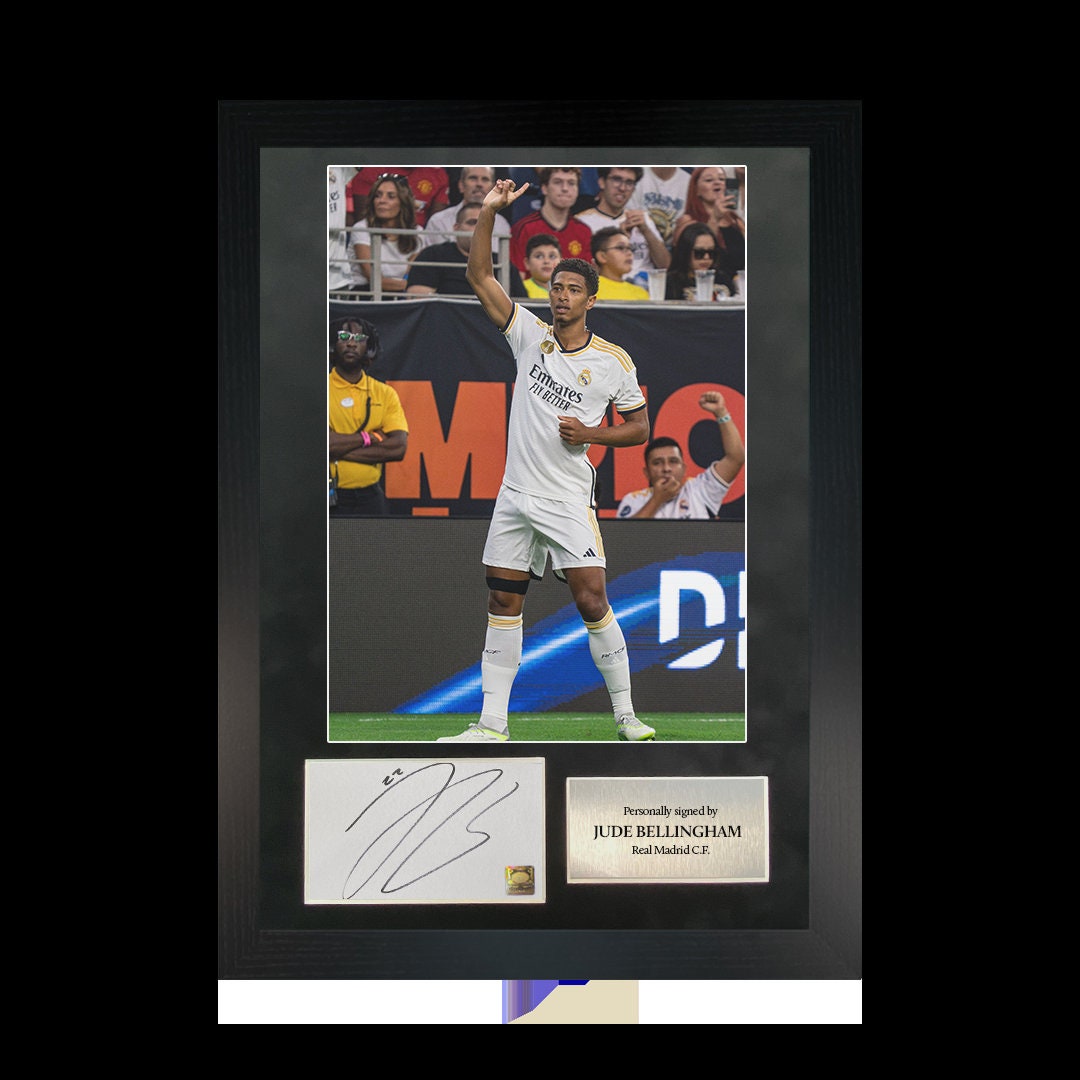 Jude Bellingham | A3 Hand-signed Photo Frame W/ COA - Etsy