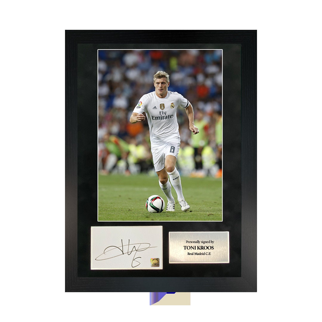 Toni Kroos A3 Hand-signed Photo Frame W/ COA - Etsy