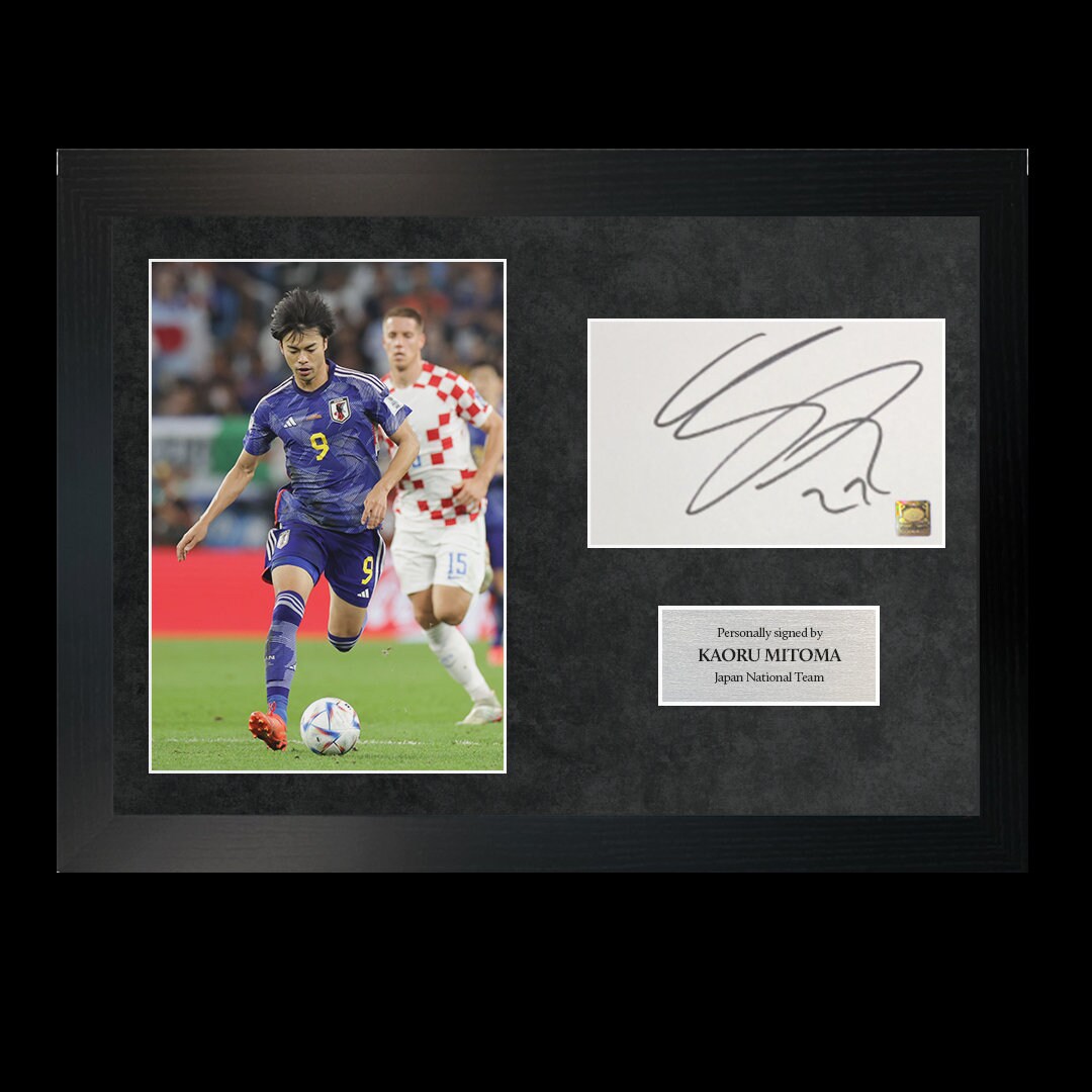 Kaoru Mitoma | A4 Hand-signed Photo Frame W/ COA - Etsy