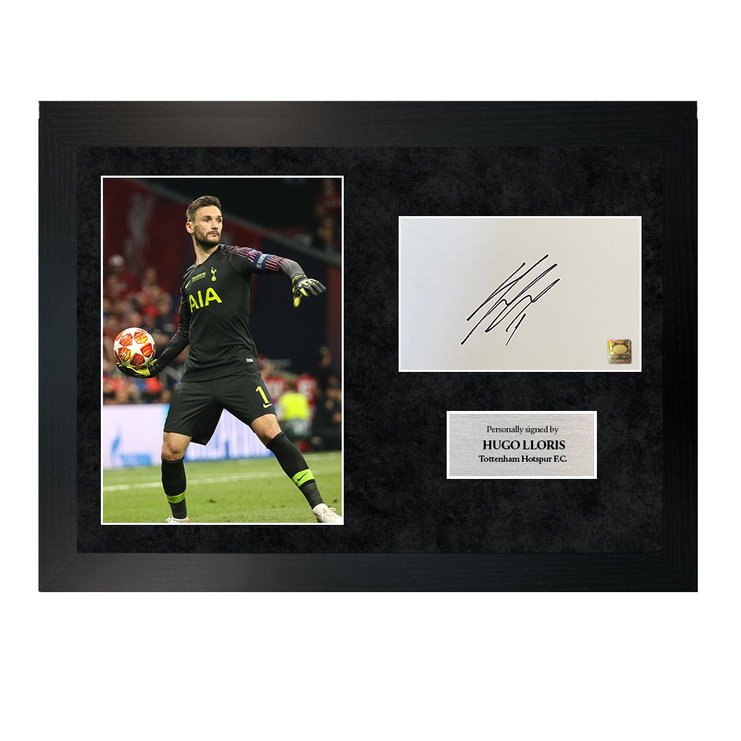 Hugo Lloris | A4 Hand-signed Photo Frame W/ COA - Etsy